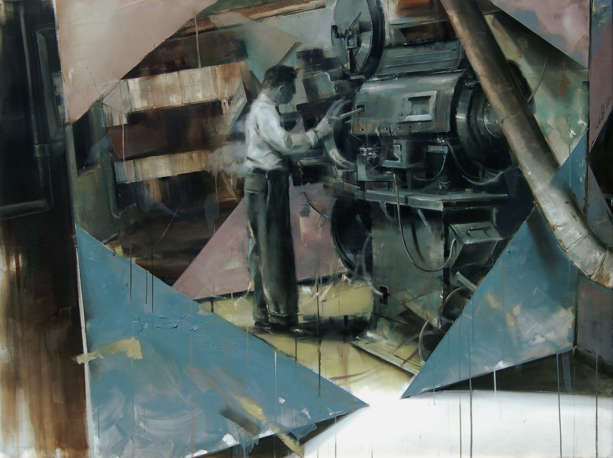 TOMAS SPEVAK - oil and acrylic on canvas | knupp gallery LA